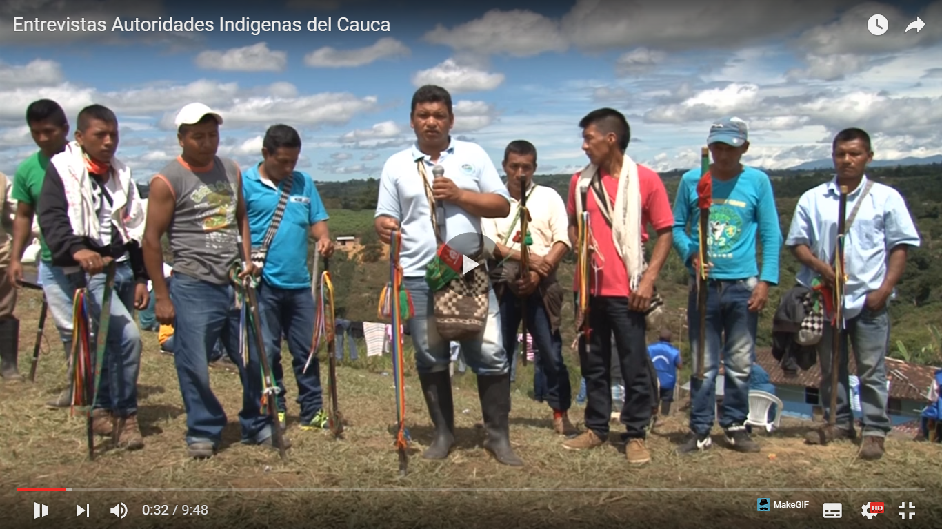 Entrevistas Autoridades Indigenas del Cauca - Consejo Regional Indígena ...