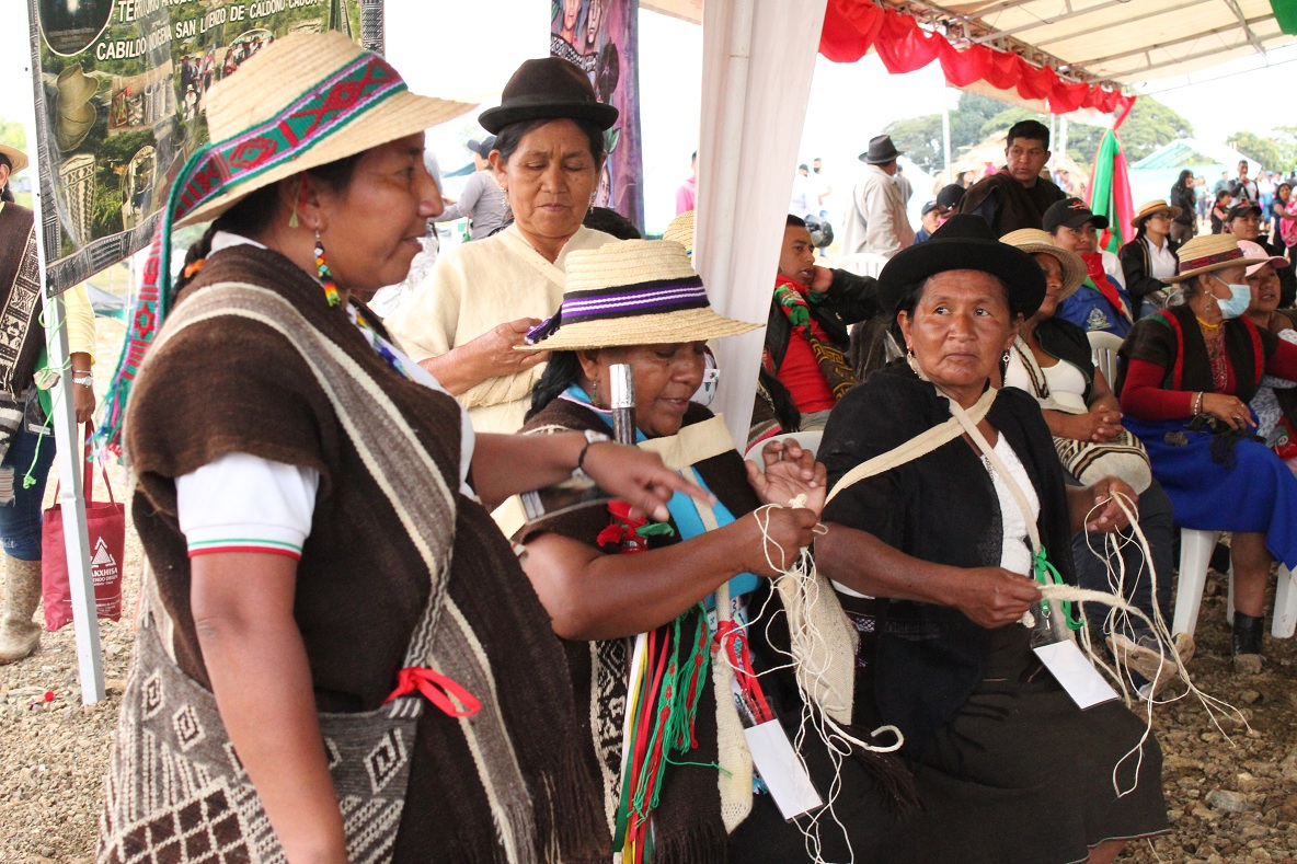 Muejeres indigenas cauca conmemoracion cric 50 años (3) - Consejo ...